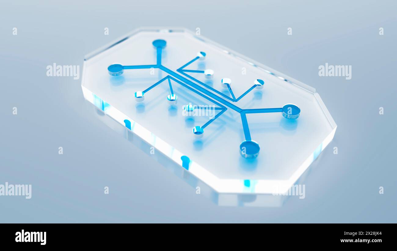 Microfluidic device, illustration Stock Photo - Alamy Microfluidic device, illustration Stock Photo - Alamy