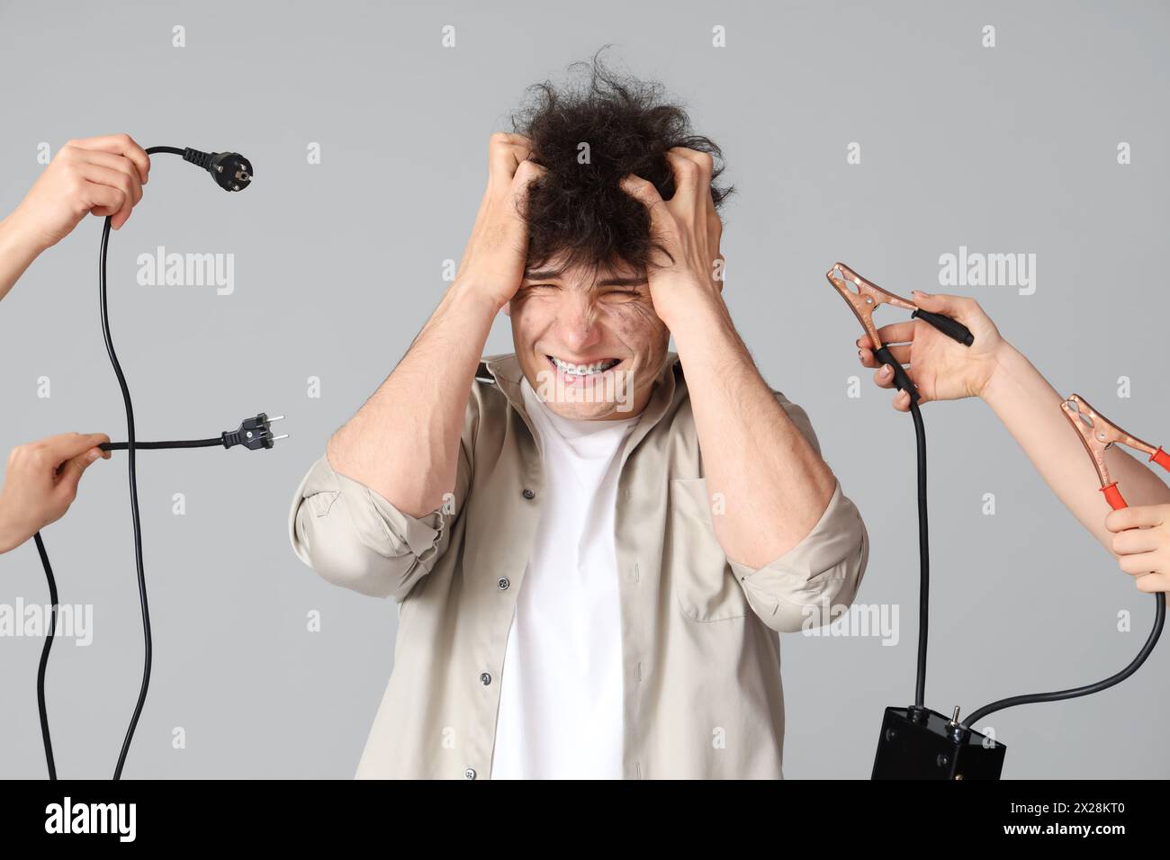 Burnt plugs hi-res stock photography and images - Alamy