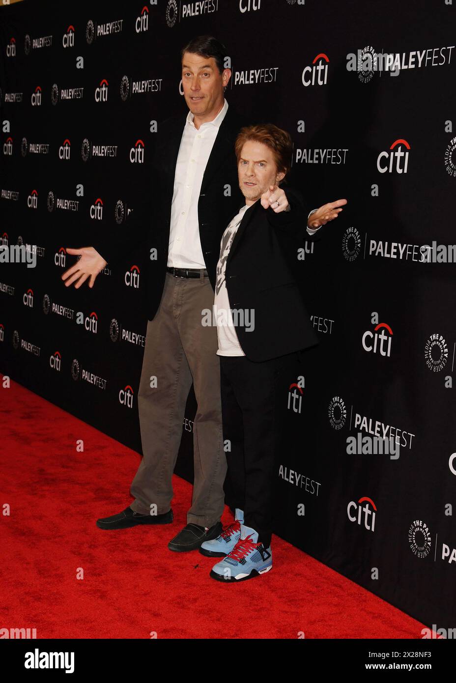 Hollywood, California, USA. 19th Apr, 2024. (L-R) John Viener and Seth ...