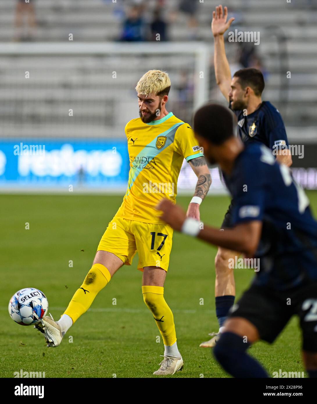 Cary, North Carolina, USA. 20th Apr, 2024. New Mexico United forward ...