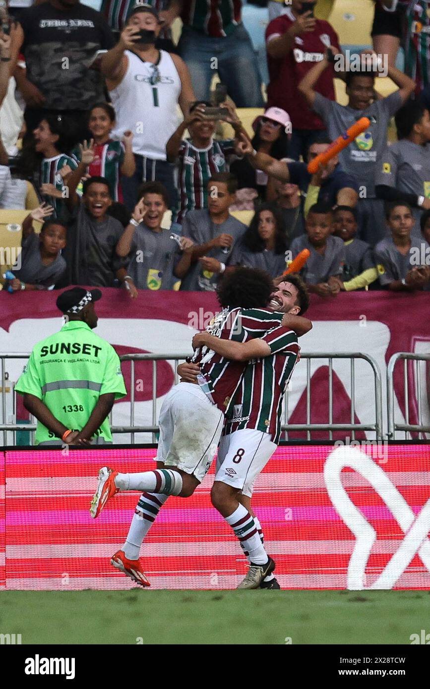 20th April 2024: Maracana Stadium, Rio de Janeiro, Brazil: Campeonato ...