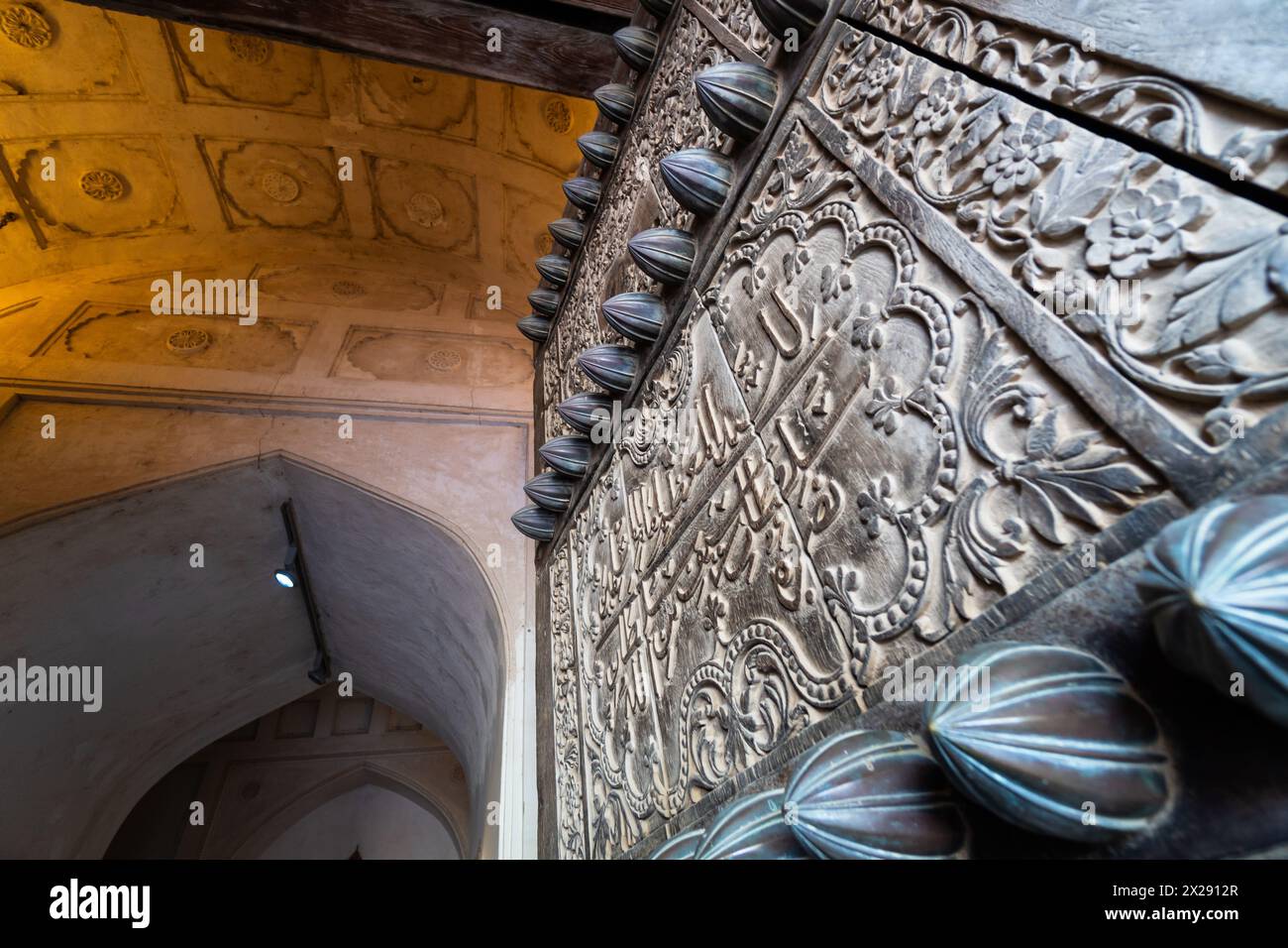 Al hazm fort door hi-res stock photography and images - Alamy
