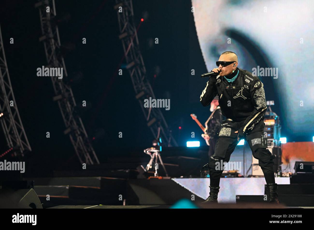 Paris, France. 20th Apr, 2024. Black Eyed Peas, Taboo Jaime Luis Gómez ...