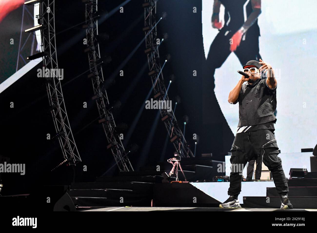 Paris, France. 20th Apr, 2024. Black Eyed Peas, Allen Pineda Lindo, apl ...