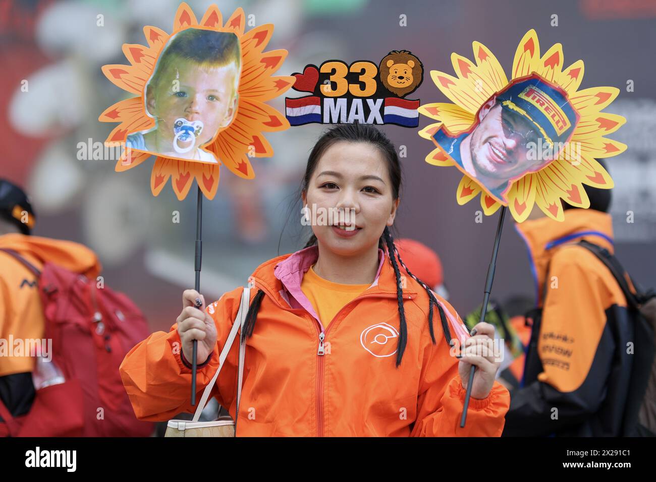 spectators, fans, fan club during the Formula 1 Lenovo Chinese Grand ...