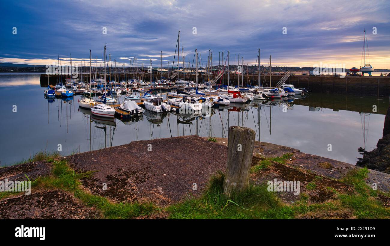 Tayport Harbour, Fife, Scotland Stock Photo - Alamy