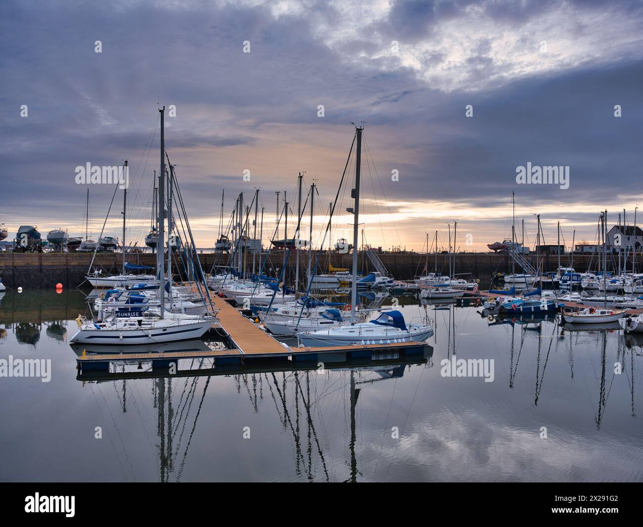 Tayport Harbour, Fife, Scotland Stock Photo - Alamy
