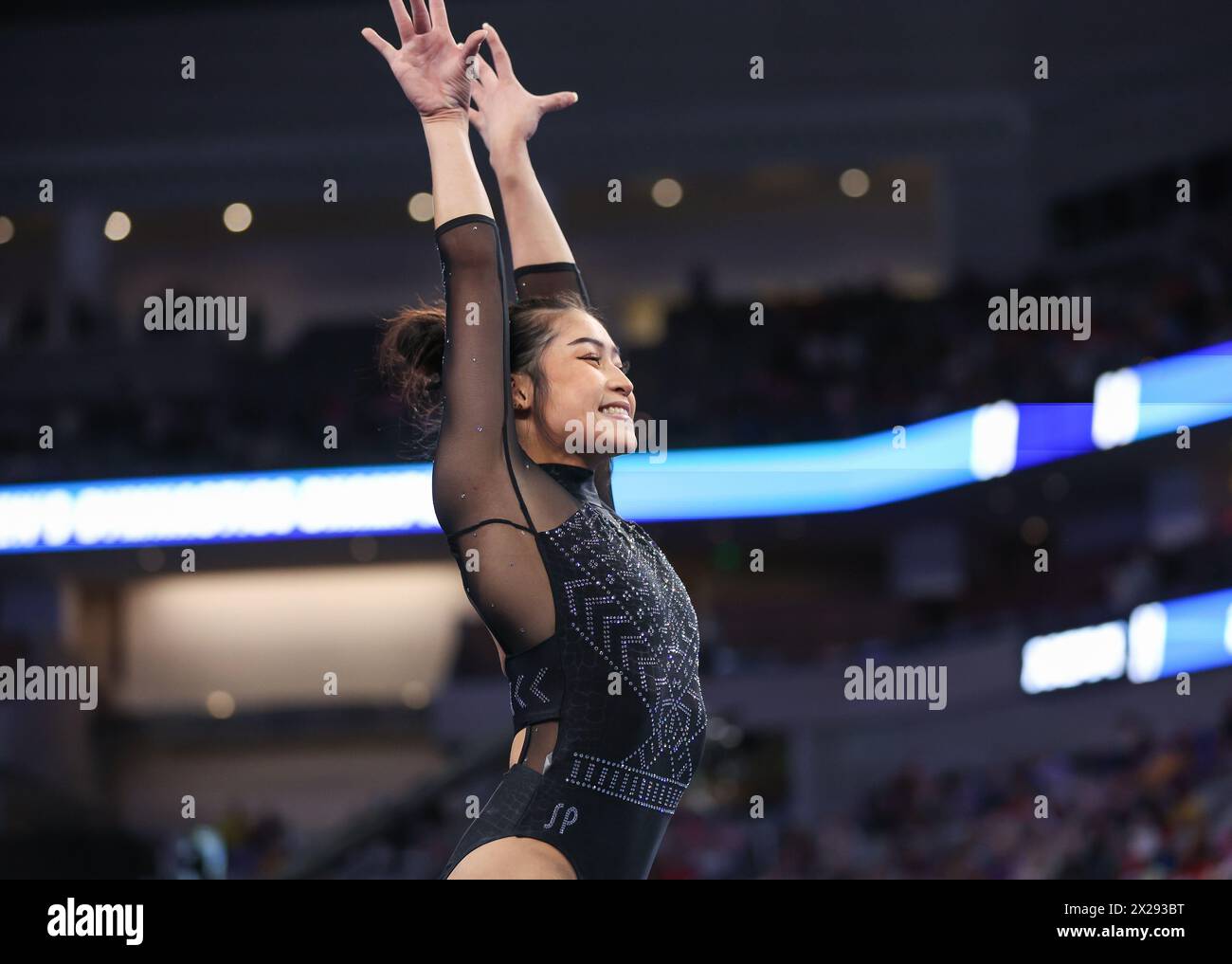Fort Worth, TX, USA. 20th Apr, 2024. Florida's Victoria Nguyen during ...