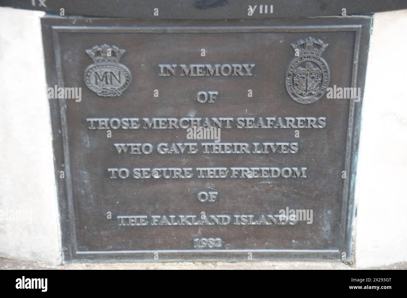 Dedication of monument to the Merchant Seafarers who lost their lives ...