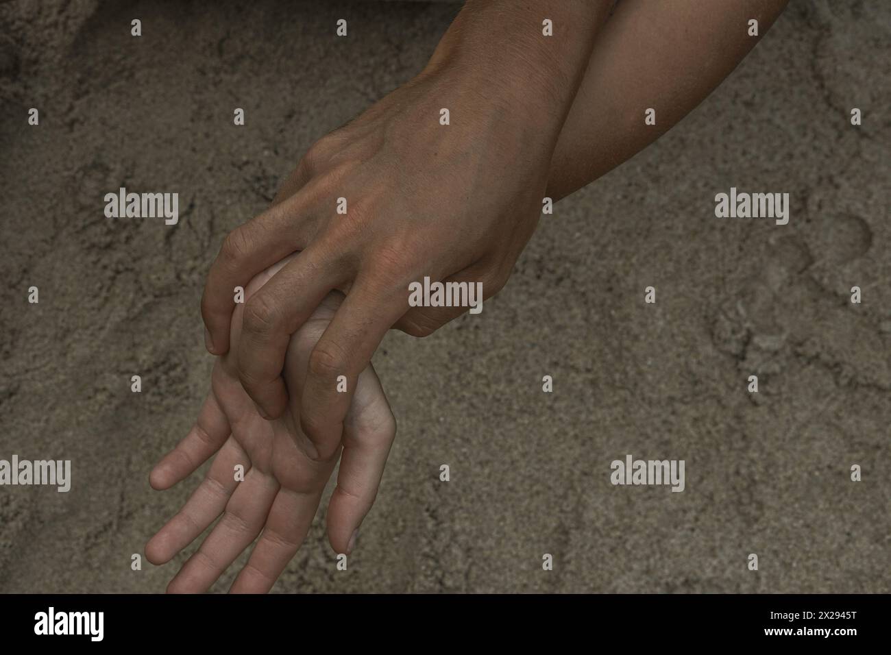 Strong hands on photo hi-res stock photography and images - Alamy