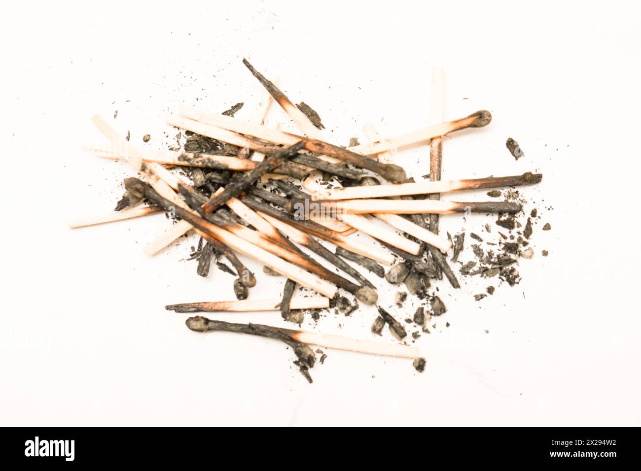 Matches burned hi-res stock photography and images - Alamy