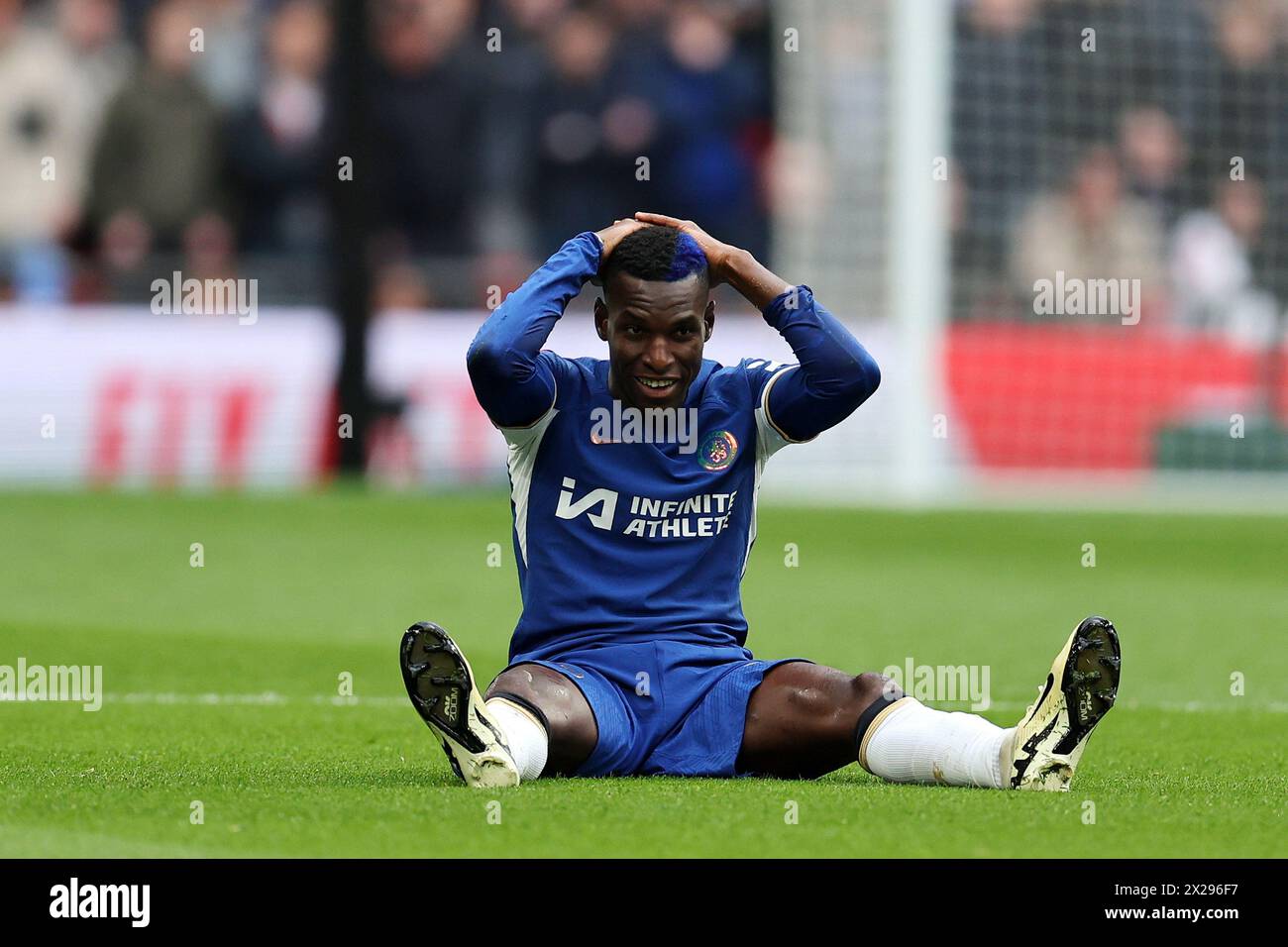 Nicolas jackson chelsea 2024 hi-res stock photography and images - Alamy