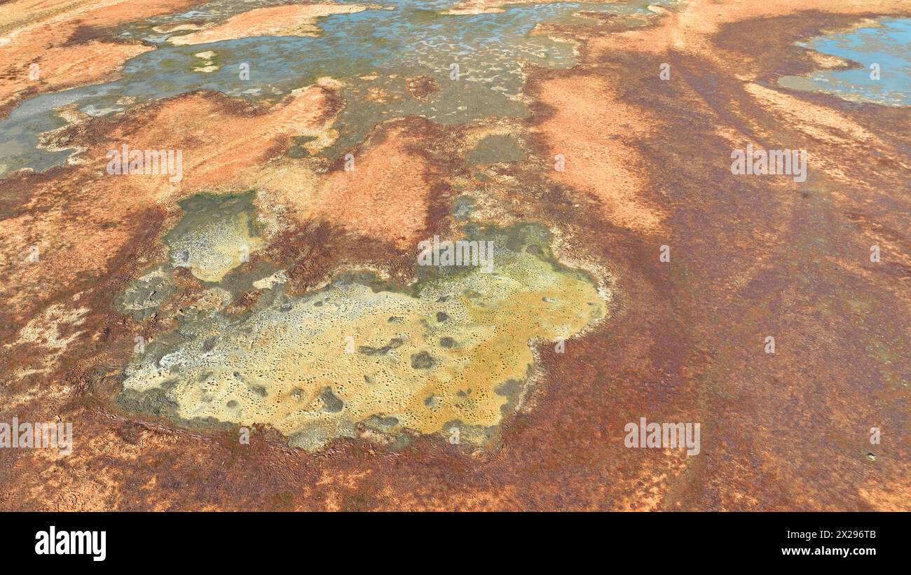 Dump toxic waste close-up factory sugarcane manufacturing mill sugar ...