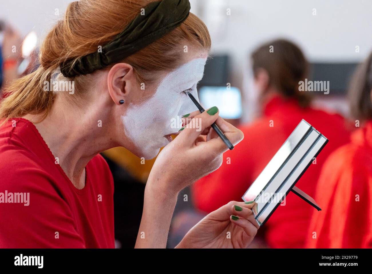 London, UK. 20 April 2024. ‘The Funeral for Nature’ procession in Bath ...