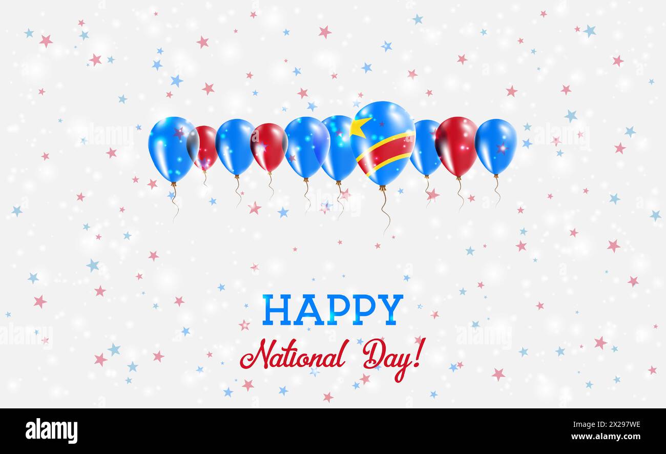 The Democratic Republic Of The Congo Independence Day Sparkling ...