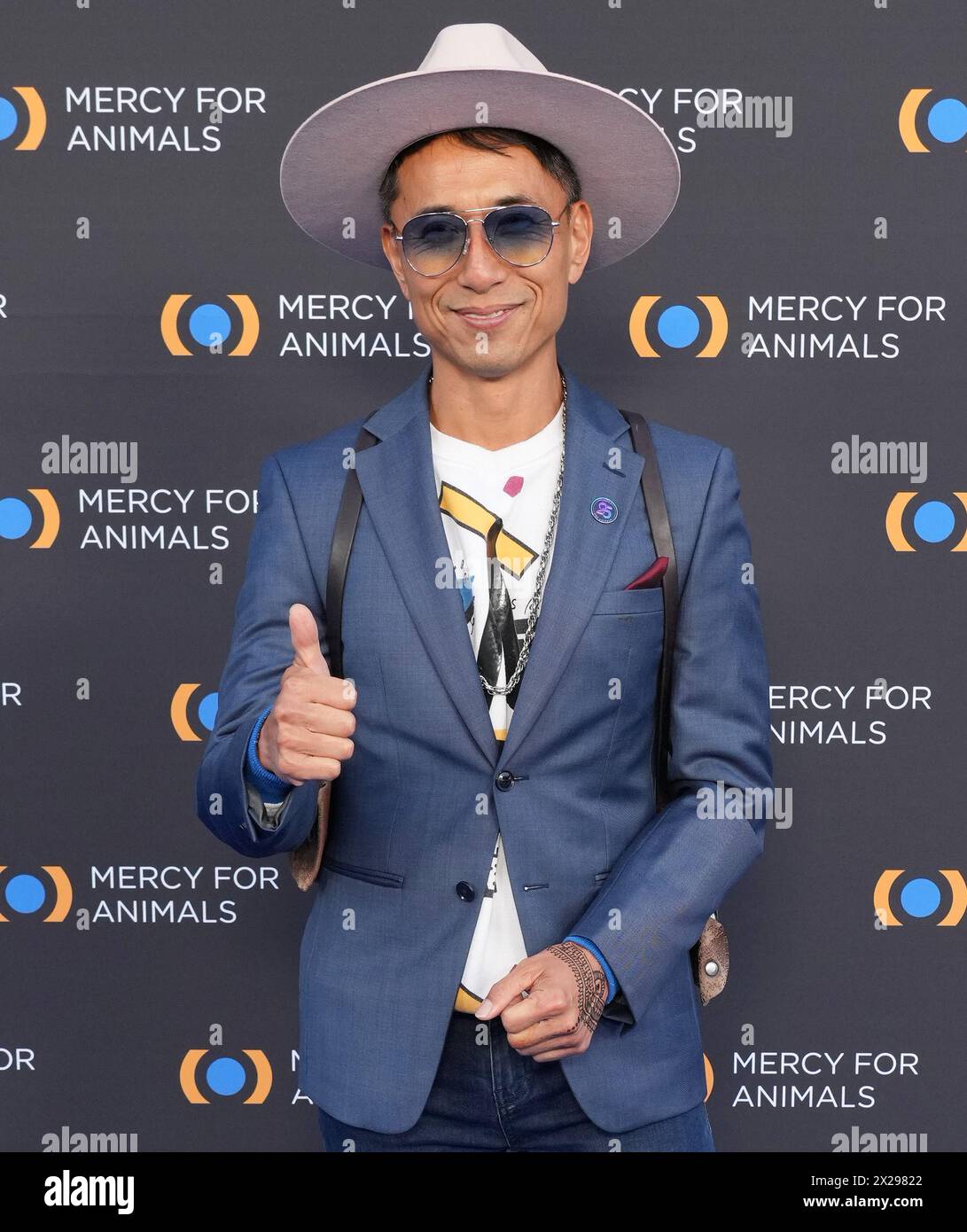 James Kyson arrives at the The Mercy for Animals 25th Annual Gala ...