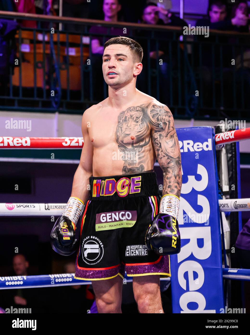 LONDON, UNITED KINGDOM. 20 Apr, 2024. Sam Noakes vs Yvan Mendy - Vacant ...