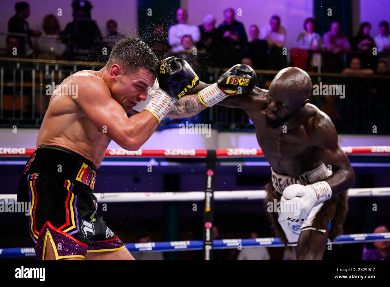 LONDON, UNITED KINGDOM. 20 Apr, 2024. Sam Noakes vs Yvan Mendy - Vacant ...