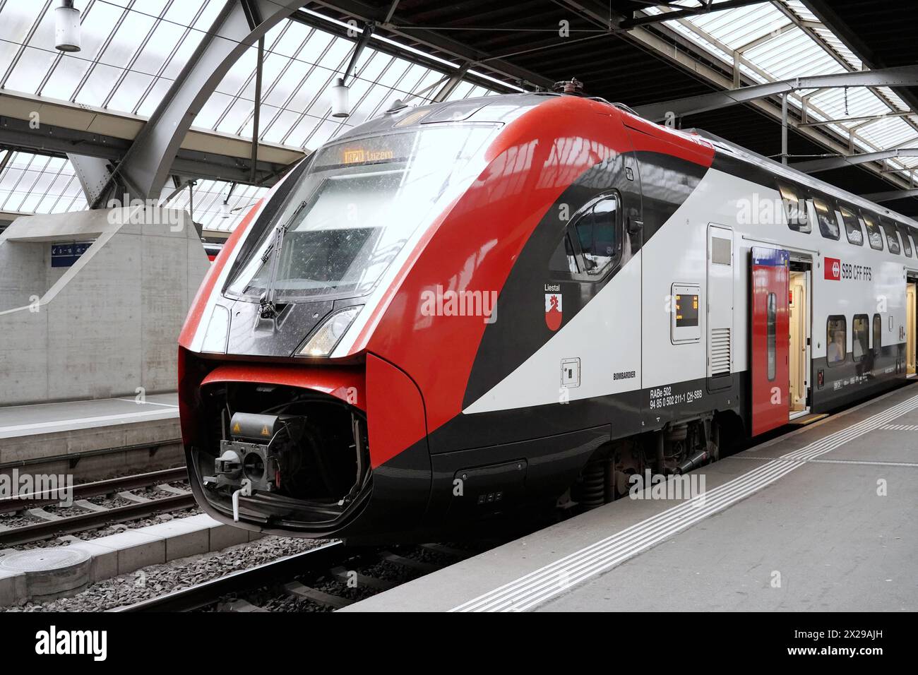 Anton Geisser 20.04.2024 ZH,Schweiz. SBB Bild : Stadler Doppelstockzug ...