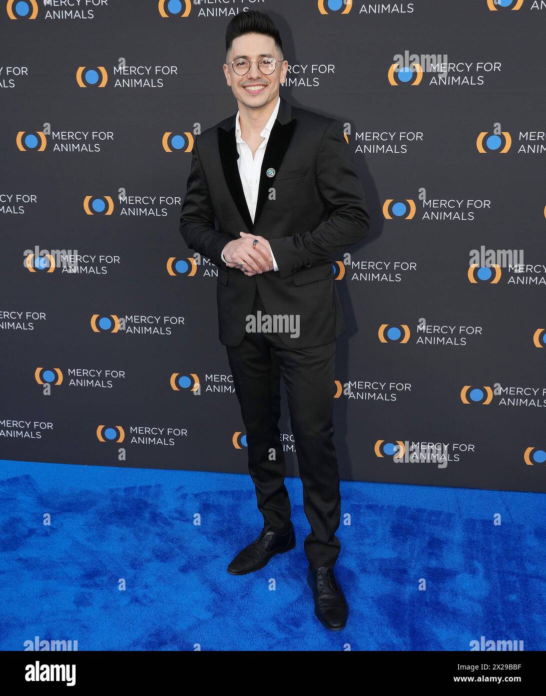 Los Angeles, USA. 20th Apr, 2024. Stefano Langone arrives at the The ...