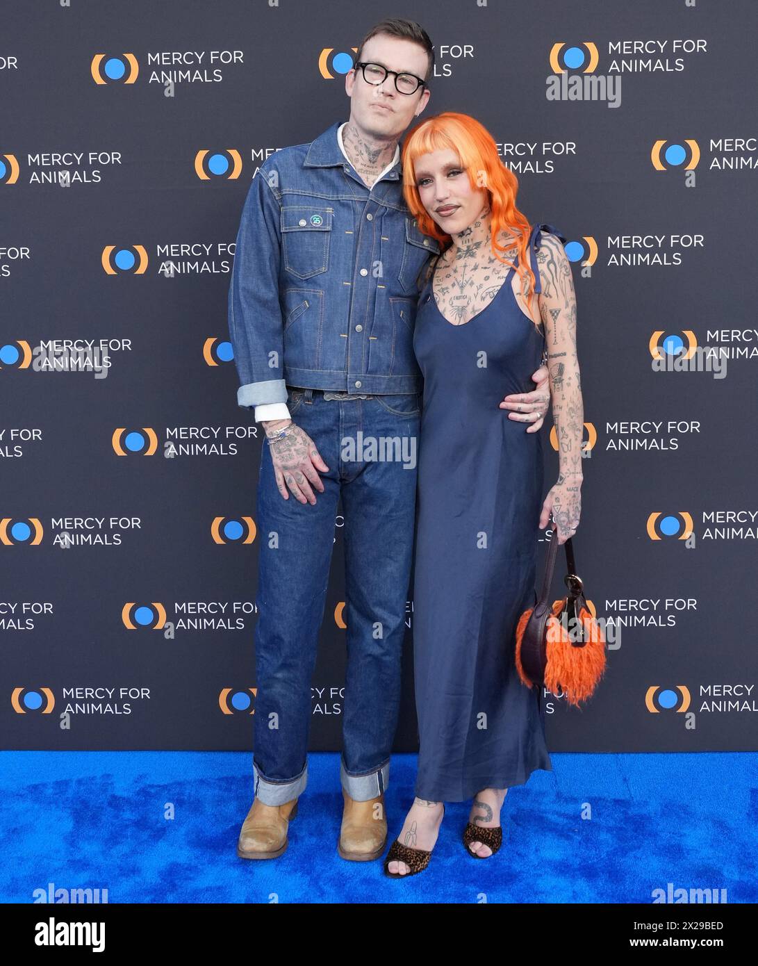 Los Angeles, USA. 20th Apr, 2024. (L-R) Kyle England and Brooke Candy ...