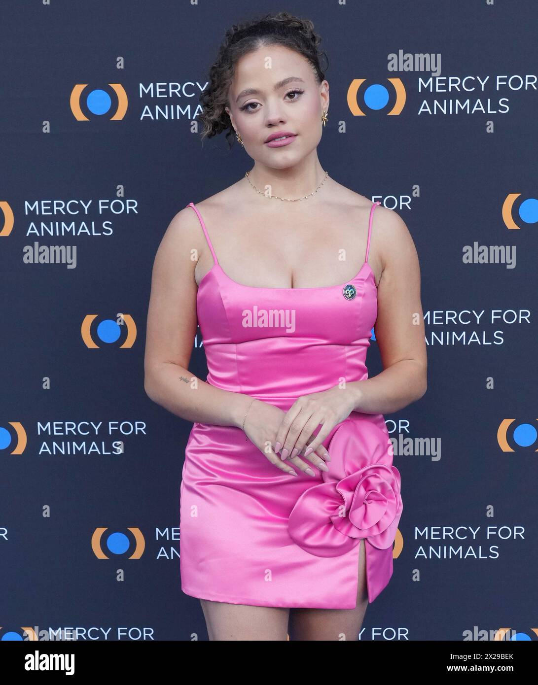 Los Angeles, USA. 20th Apr, 2024. Sarah Jeffrey arrives at the The ...