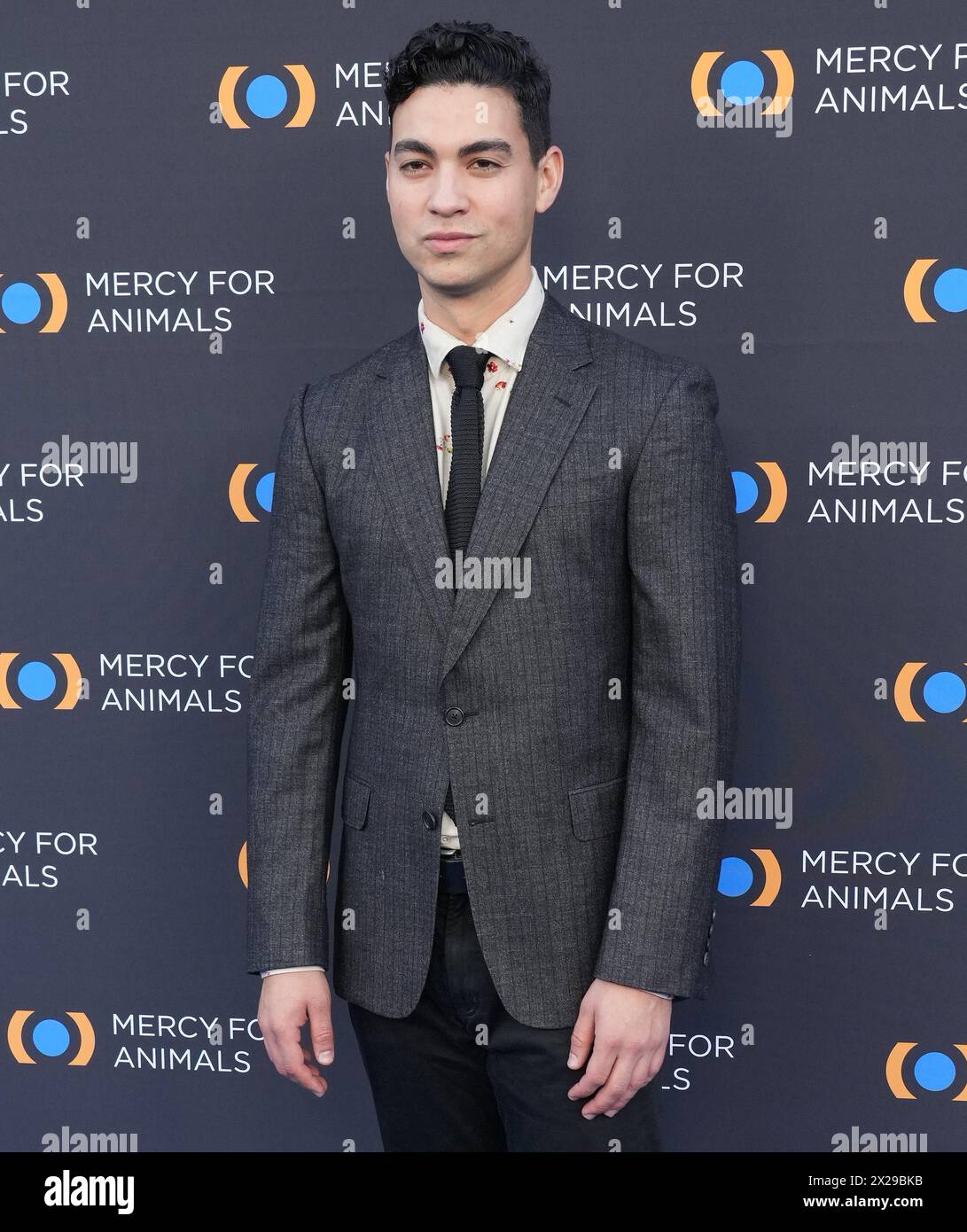 Los Angeles, USA. 20th Apr, 2024. Davi Santos arrives at the The Mercy ...