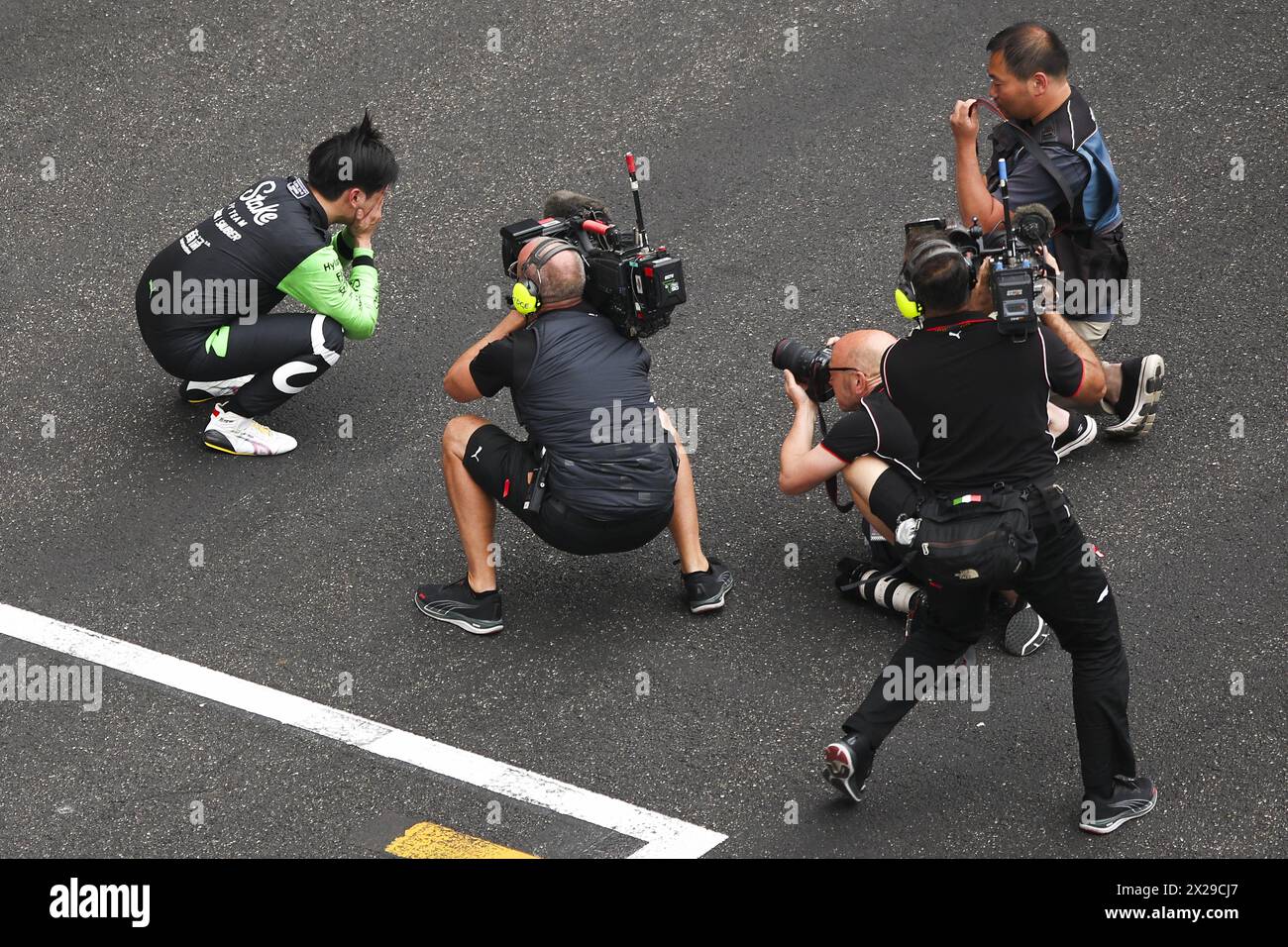 ZHOU Guanyu (chi), Stake F1 Team Kick Sauber C44, portrait during the Formula 1 Lenovo Chinese ...