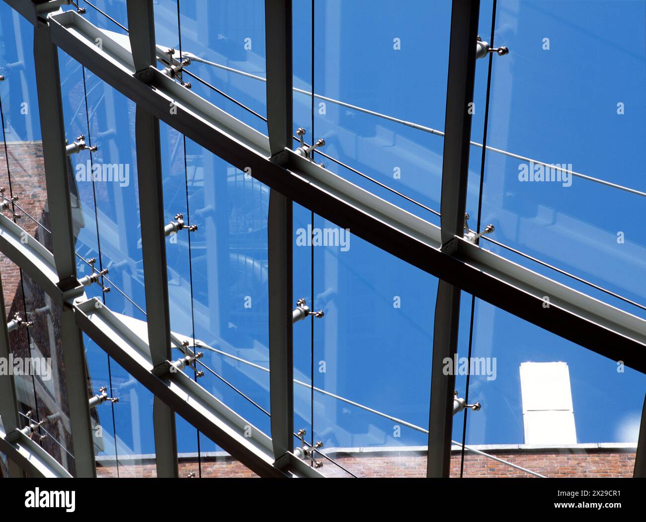 Courtyard Atrium at Royal Mill, a restored early twentieth-century ...