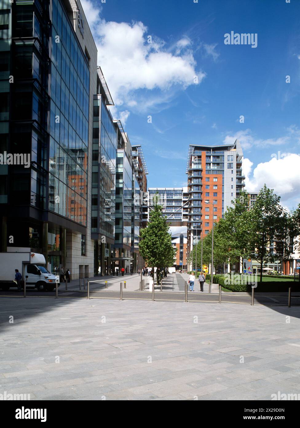 Hardman Boulevard in Spinningfields, a development of commercial ...