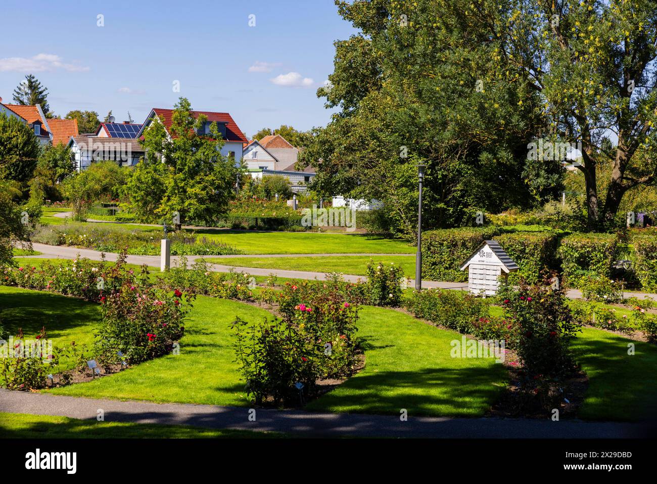 Stadtbild Rosengarten. Bad Langensalza Thüringen Deutschland ...