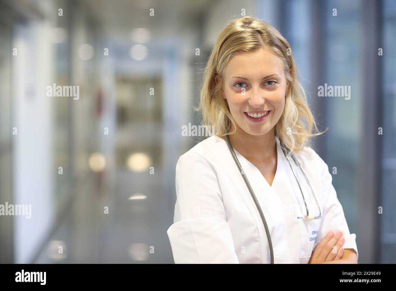 Nurse, Corridor, Onkologikoa Hospital, Oncology Institute, Case Center ...