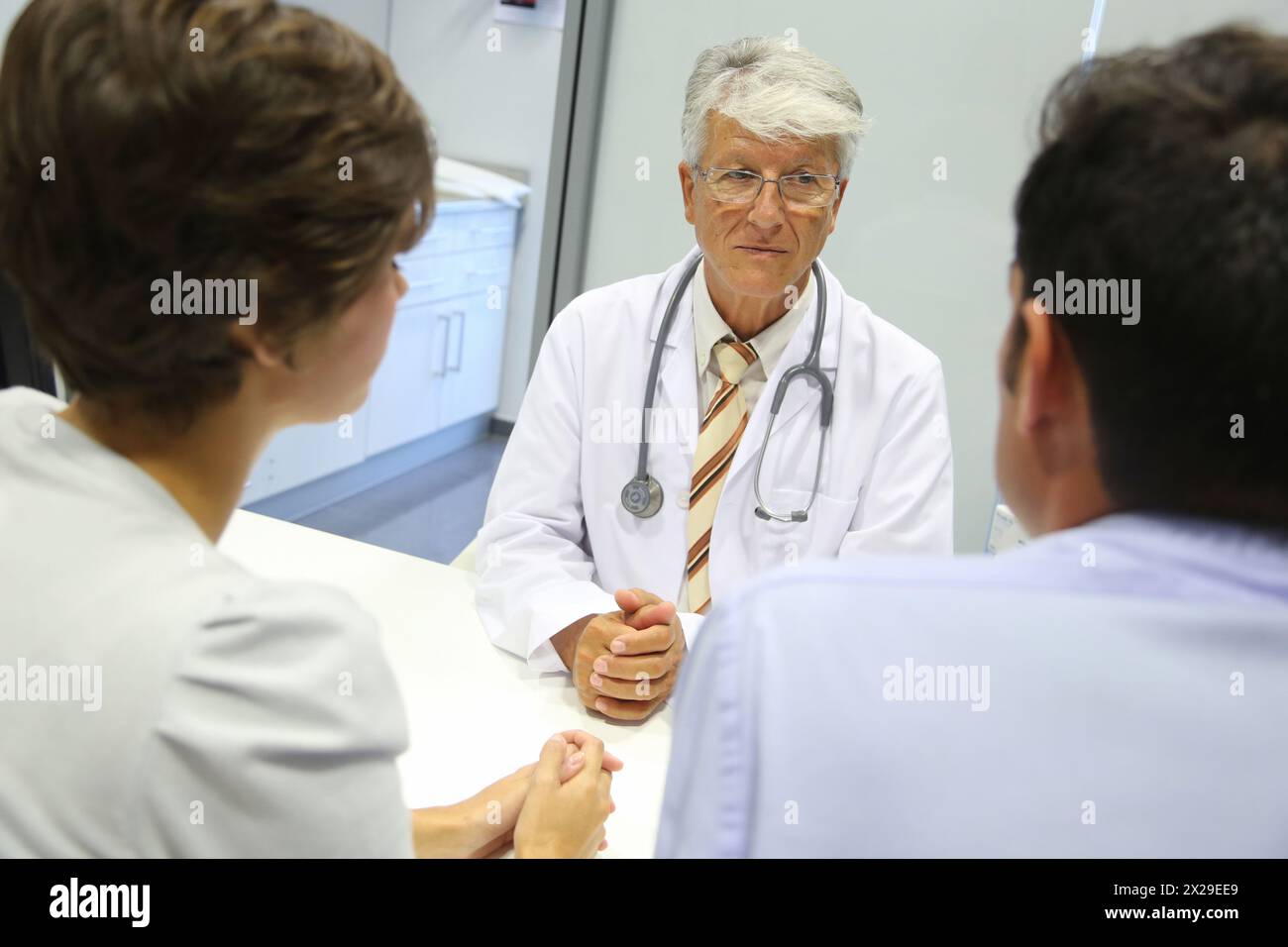Doctor, family, Consulting room, Onkologikoa Hospital, Oncology ...