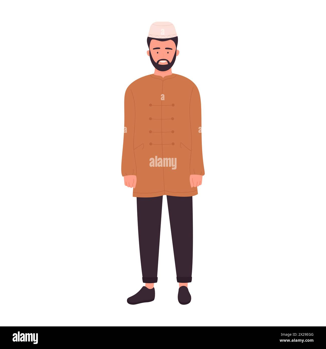 Muslim cap Stock Vector Images - Alamy