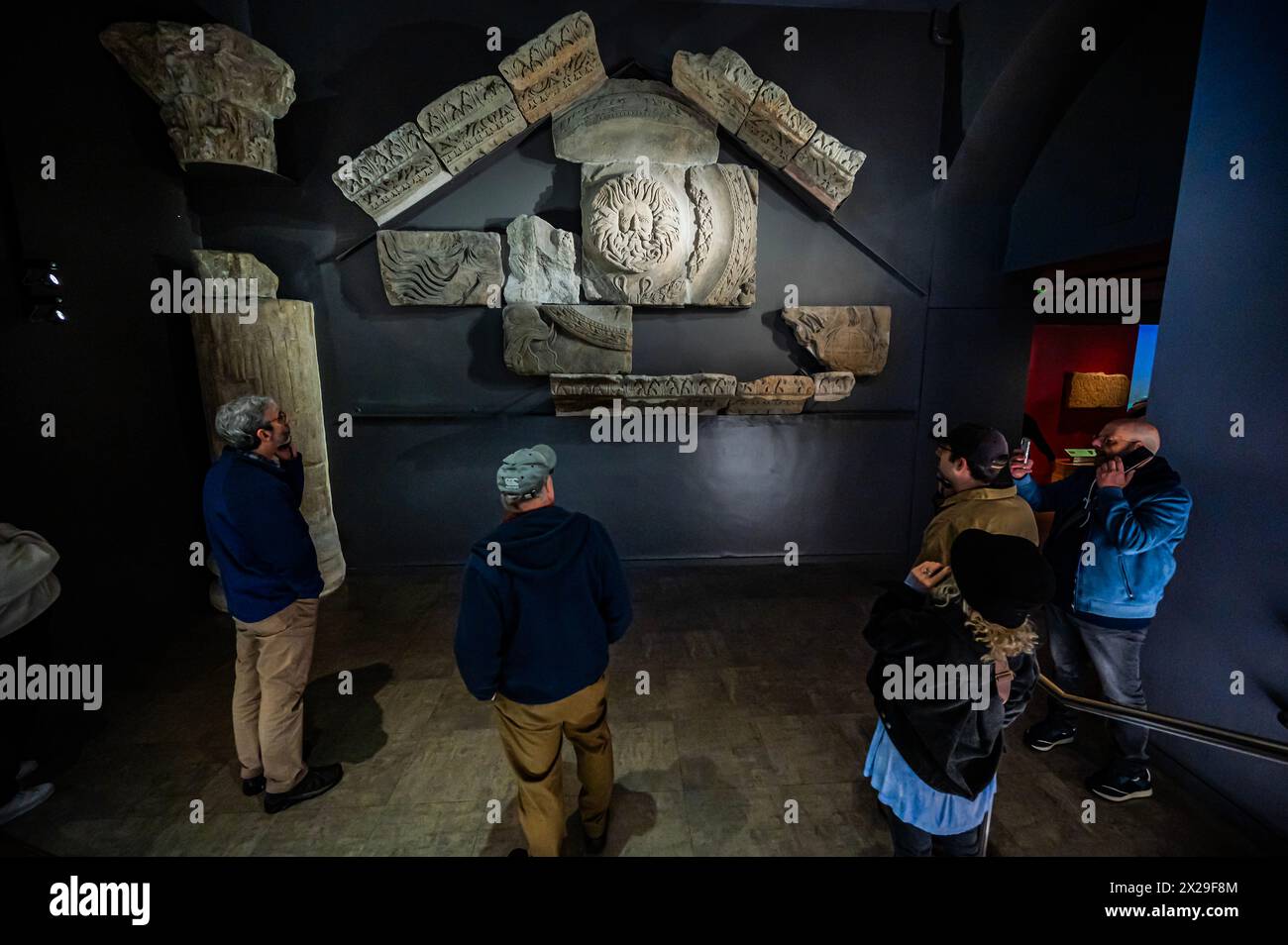 Symbol of the goddess sulis minerva hi-res stock photography and images ...