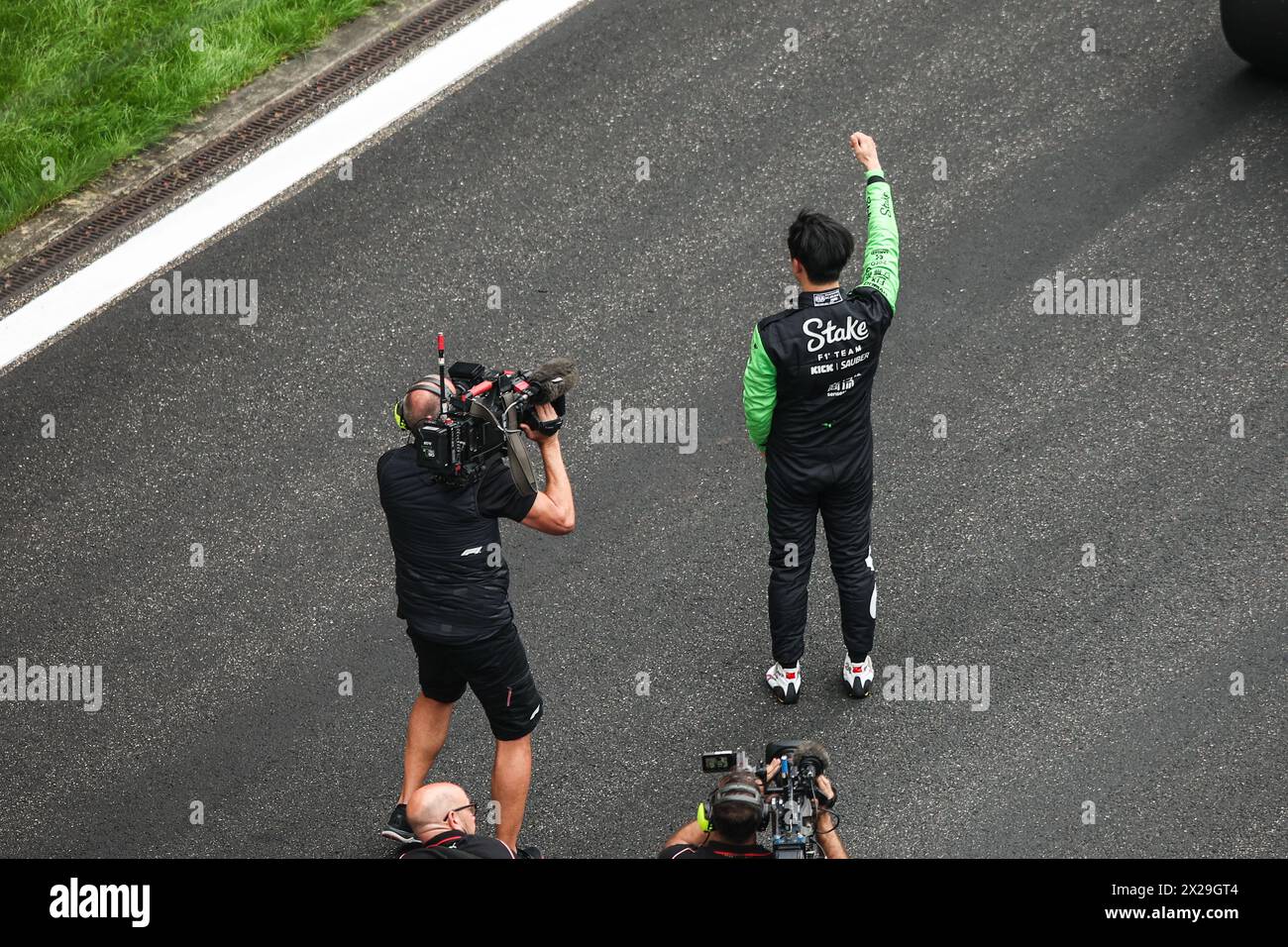 ZHOU Guanyu (chi), Stake F1 Team Kick Sauber C44, portrait during the Formula 1 Lenovo Chinese ...
