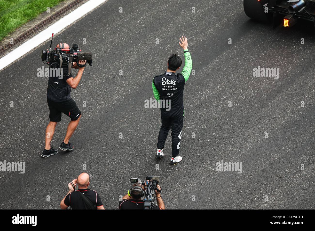 ZHOU Guanyu (chi), Stake F1 Team Kick Sauber C44, portrait during the Formula 1 Lenovo Chinese ...