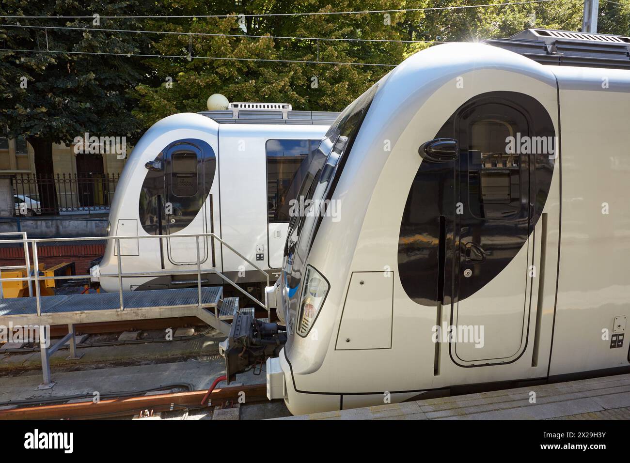 Trains. Commuter Train Station. Euskotren. Easo Square. Donostia. San ...