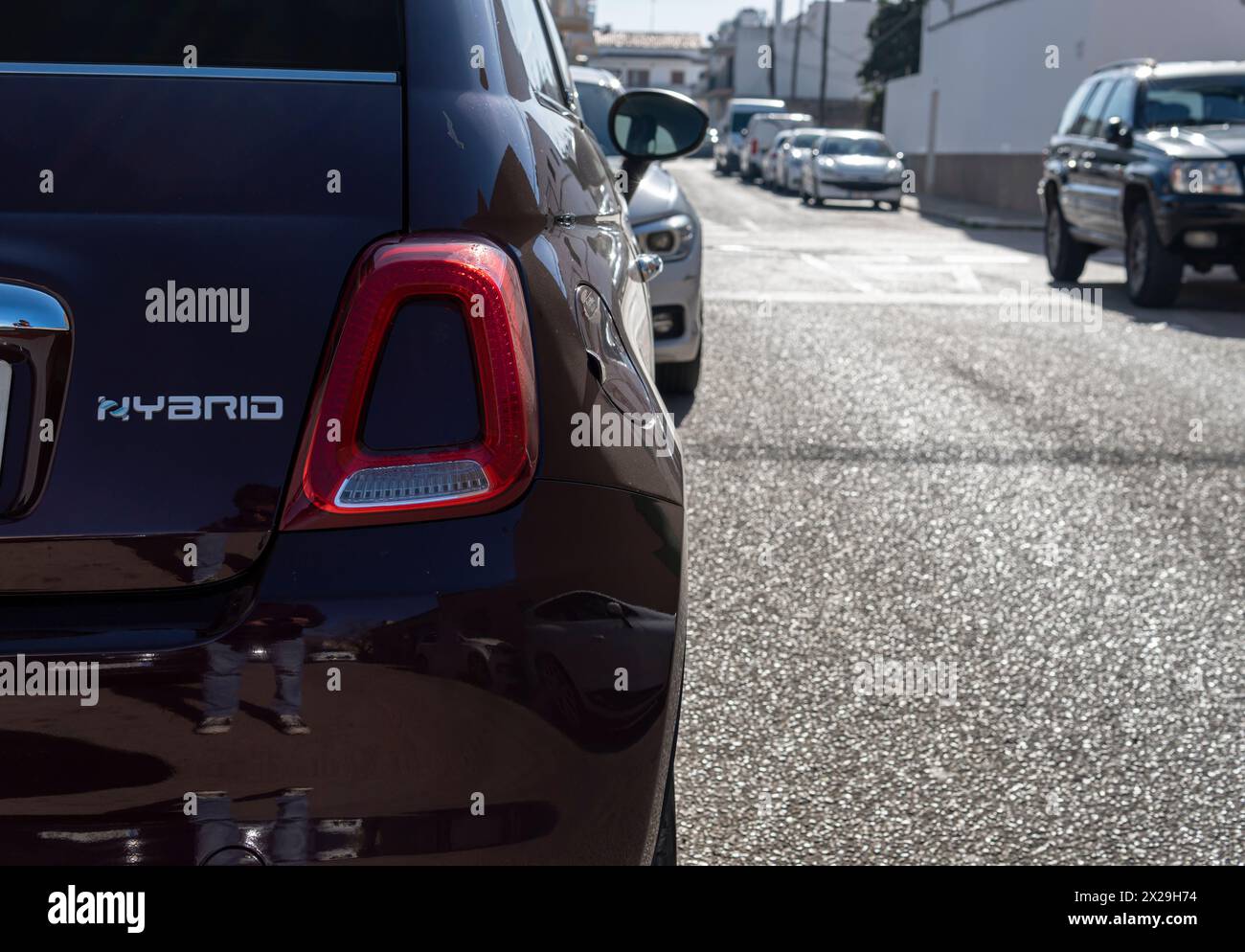 Fiat 500 electric hi-res stock photography and images - Alamy