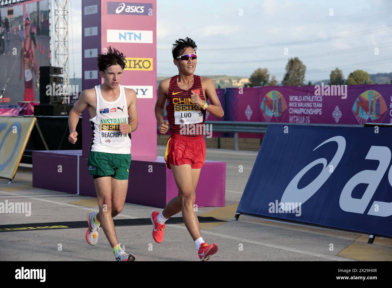 Antalya, Turkiye. 21st Apr, 2024. (240421) -- ANTALYA, April 21, 2024 (Xinhua) -- Australia's ...