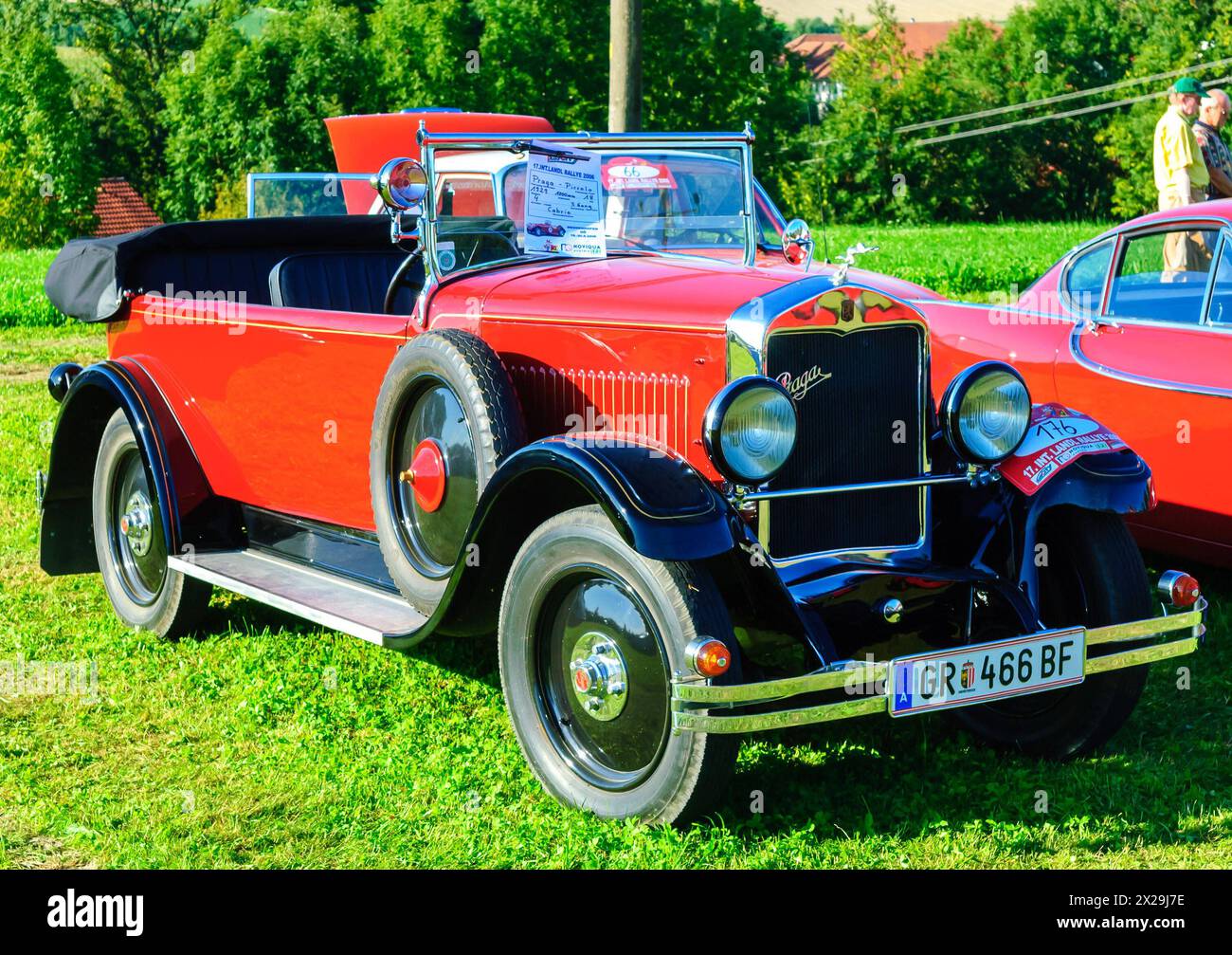 meggenhofen, austria, 20 aug 2006, oldtimer landlralle, competition and ...