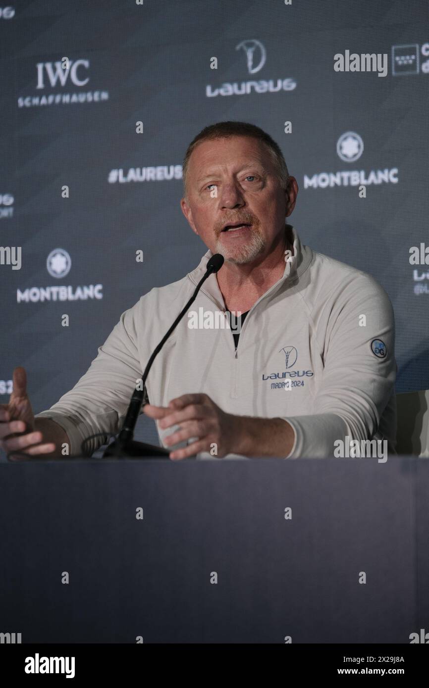 Palacio de Cibeles, Madrid, Spain. 21st Apr, 2024. 25th Laureus World ...