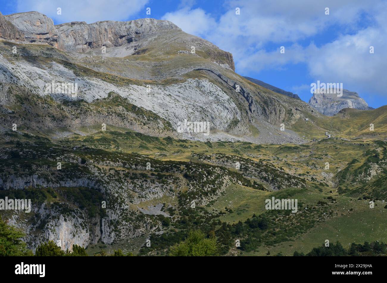 Western Valleys Natural Park in the central Pyrenees, Huesca, Spain ...