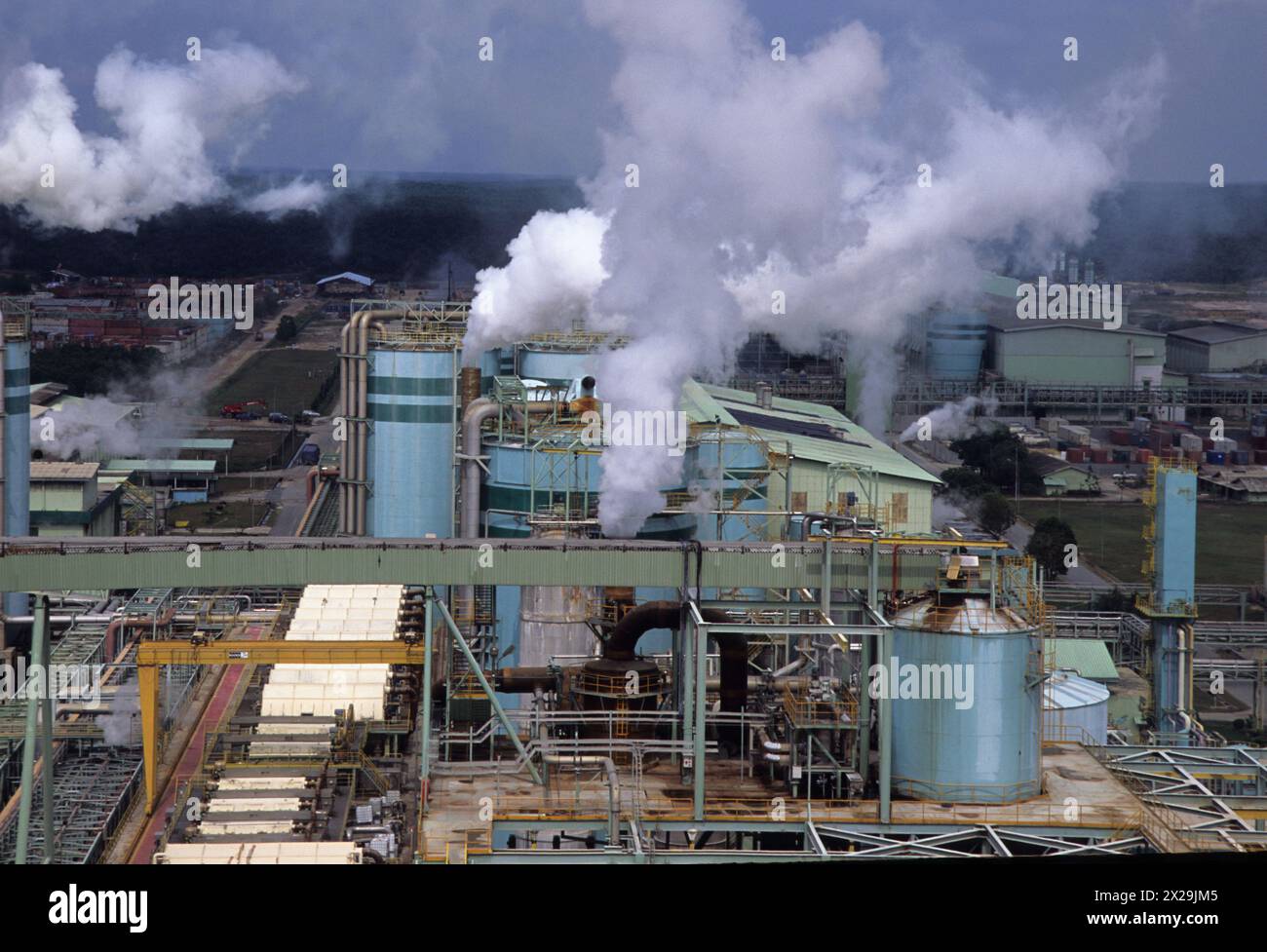 Riau pulp paper mill hi-res stock photography and images - Alamy