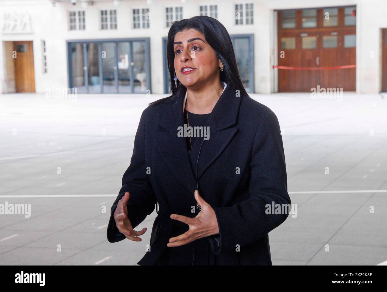 London, UK. 21st Apr, 2024. Shabana Mahmood, Shadow Cabinet of Keir ...