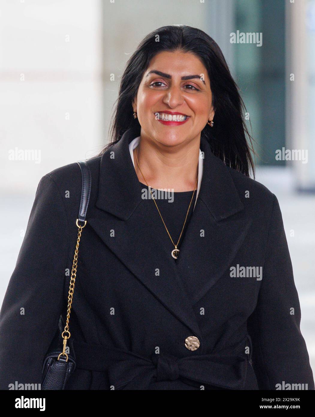 London, UK. 21st Apr, 2024. Shabana Mahmood, Shadow Cabinet of Keir ...