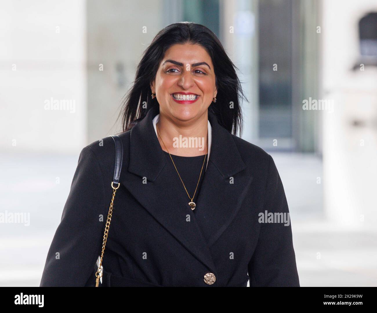 London, UK. 21st Apr, 2024. Shabana Mahmood, Shadow Cabinet of Keir ...