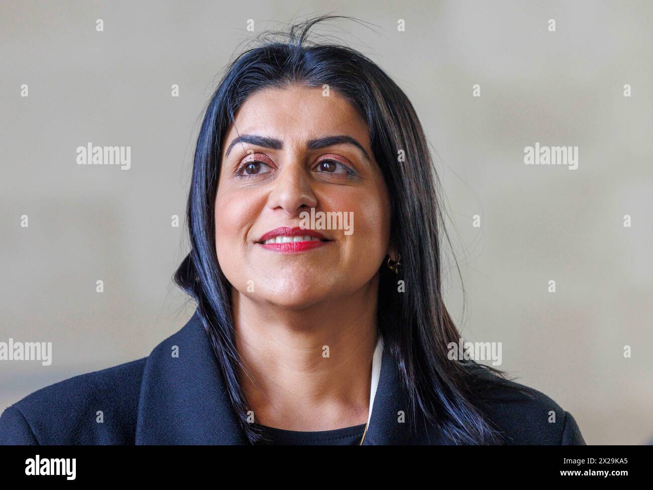London, UK. 21st Apr, 2024. Shabana Mahmood, Shadow Cabinet of Keir ...