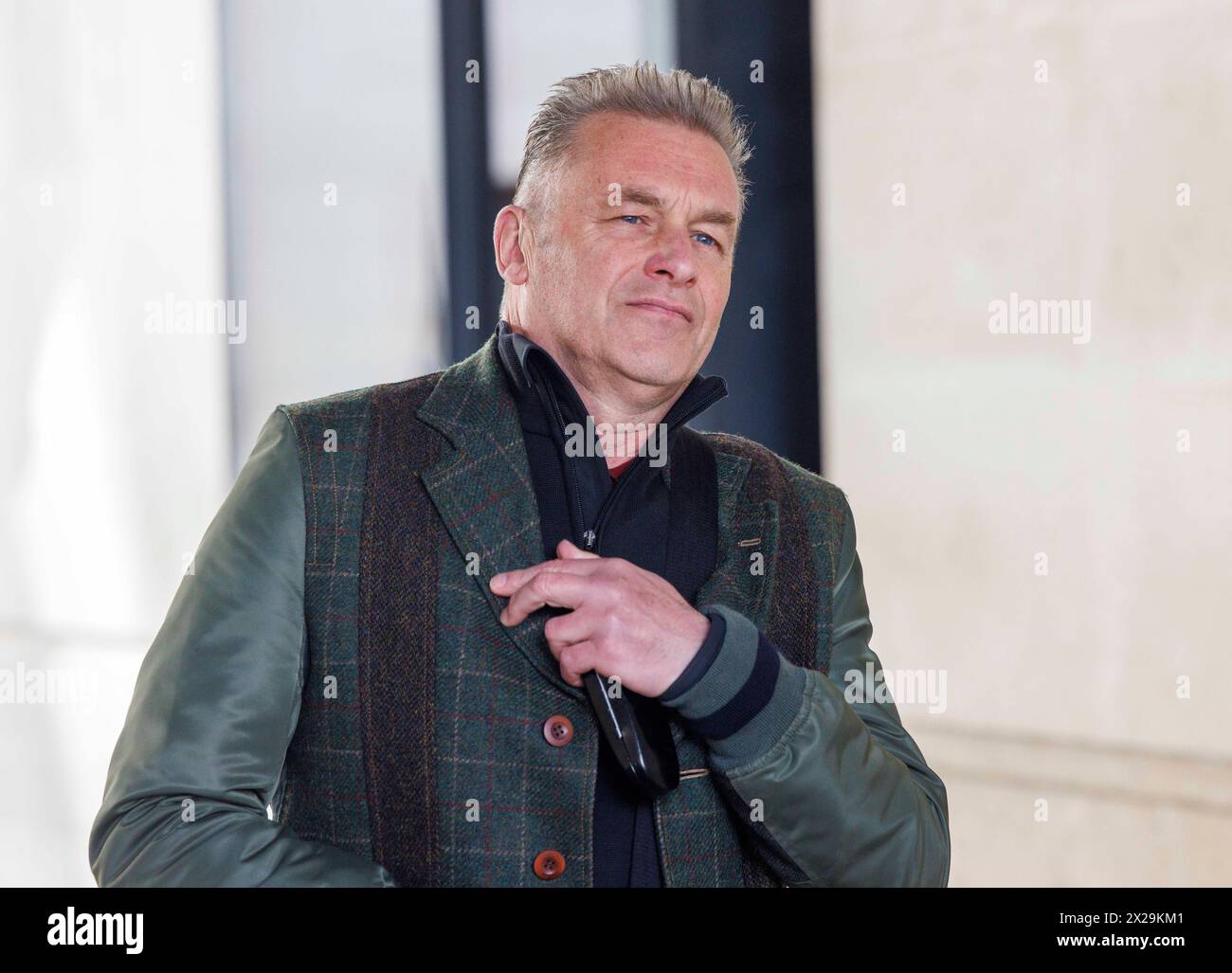 London, UK. 21st Apr, 2024. Chris Packham, Broadcaster and wildlife ...
