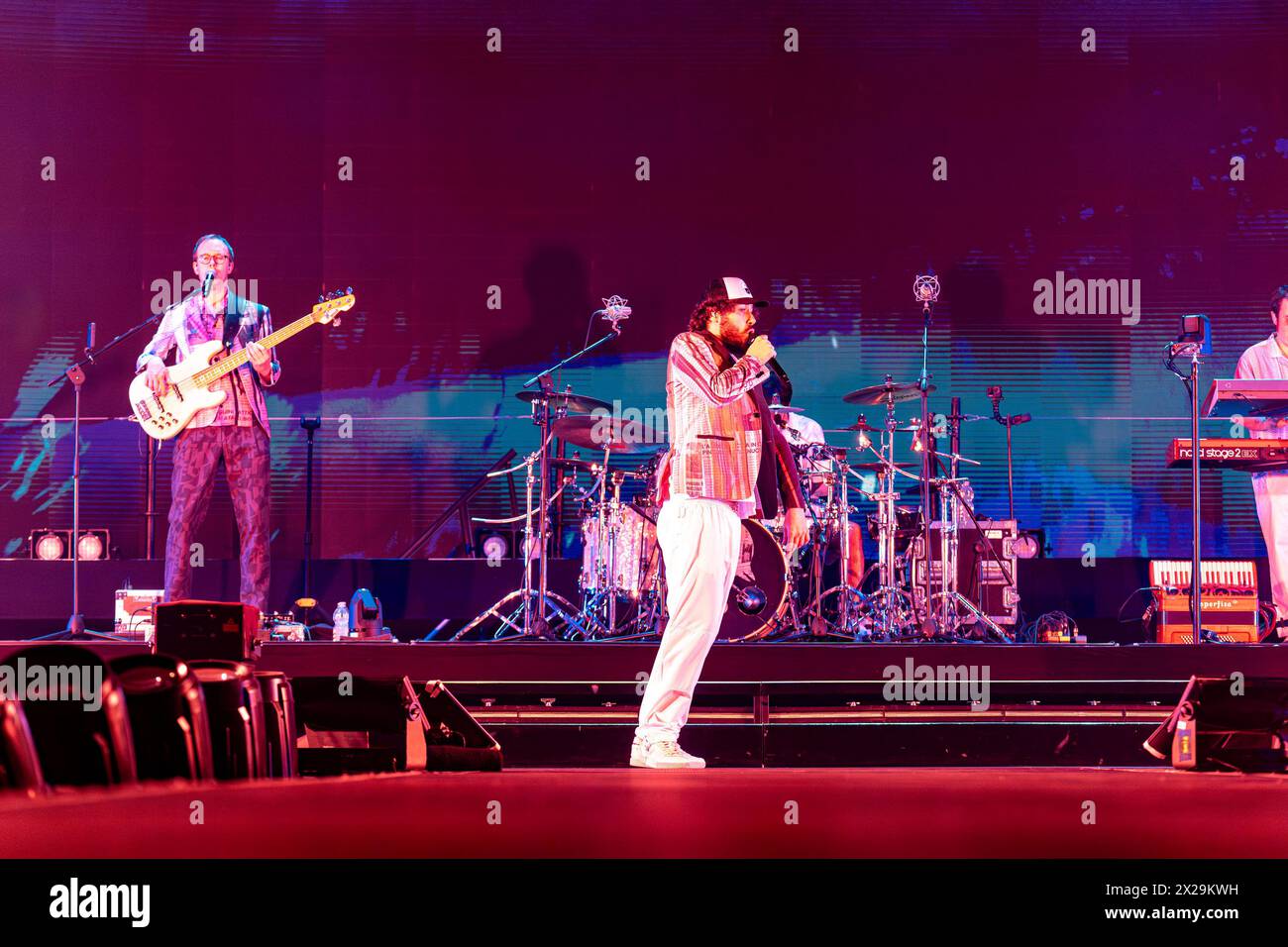 Riccardo Zanotti and Simone Pagani of Pinguini Tattici Nucleari Stock ...